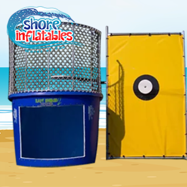Dunk Tanks , Foam Machines & Water Wars - Shore Inflatables Toms river NJ